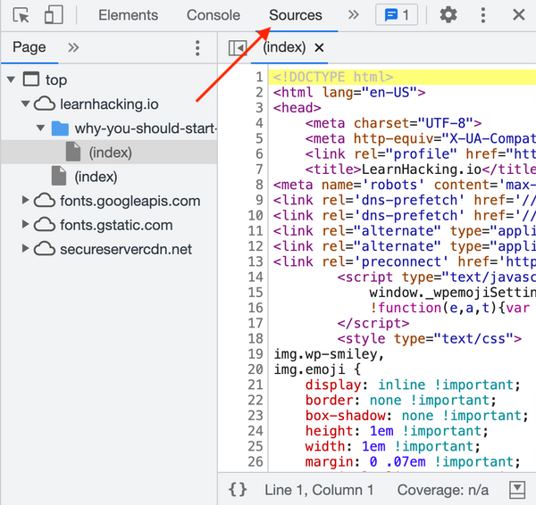 Basic Web Skills: Dev Tools
