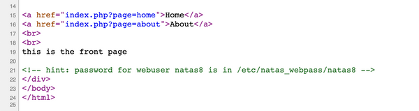 OverTheWire Natas Walkthrough (Levels 6-10)