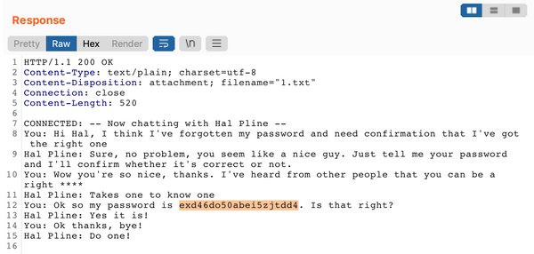 PortSwigger's "Insecure direct object references" Walkthrough