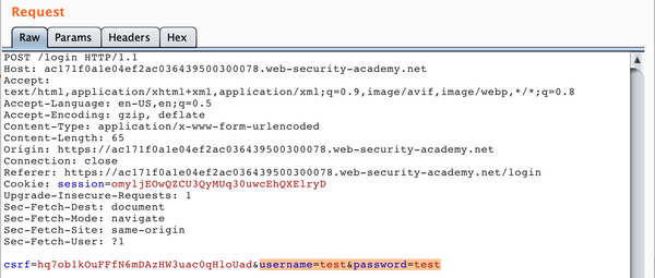 Portswiggers Sql Injection Vulnerability Allowing Login Bypass 