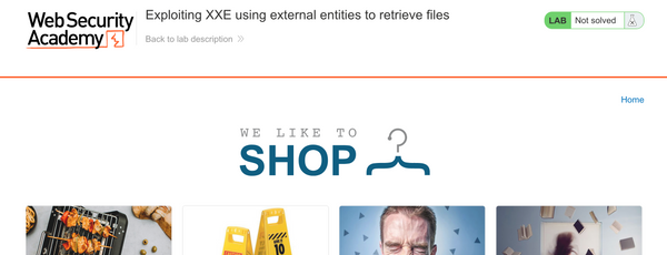 PortSwigger's "Exploiting XXE using external entities to retrieve files" Walkthrough