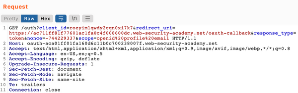 Portswiggers Authentication Bypass Via Oauth Implicit Flow Walkthrough